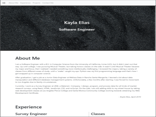 Kayla Elias - Software Engineer